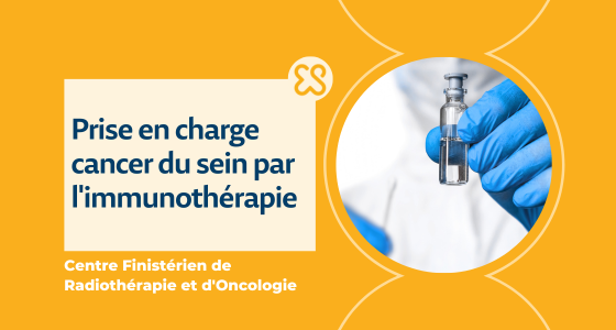 Cancer du sein, traitement par immunothérapie